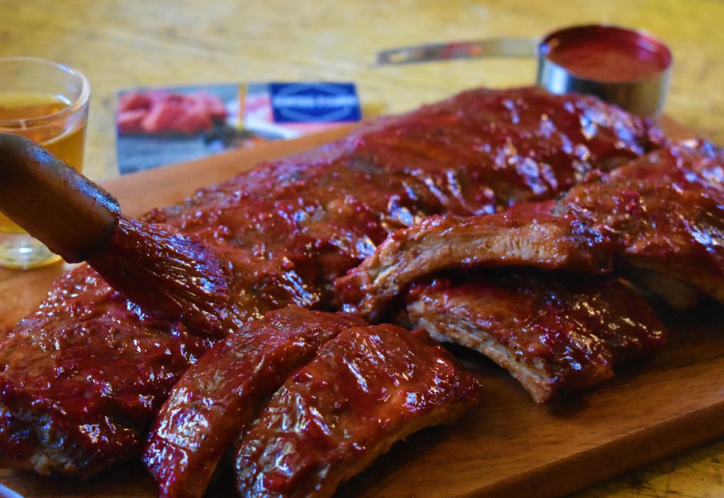 Cherry Bourbon BBQ Baby Back Ribs - Swiss Farm Butchers