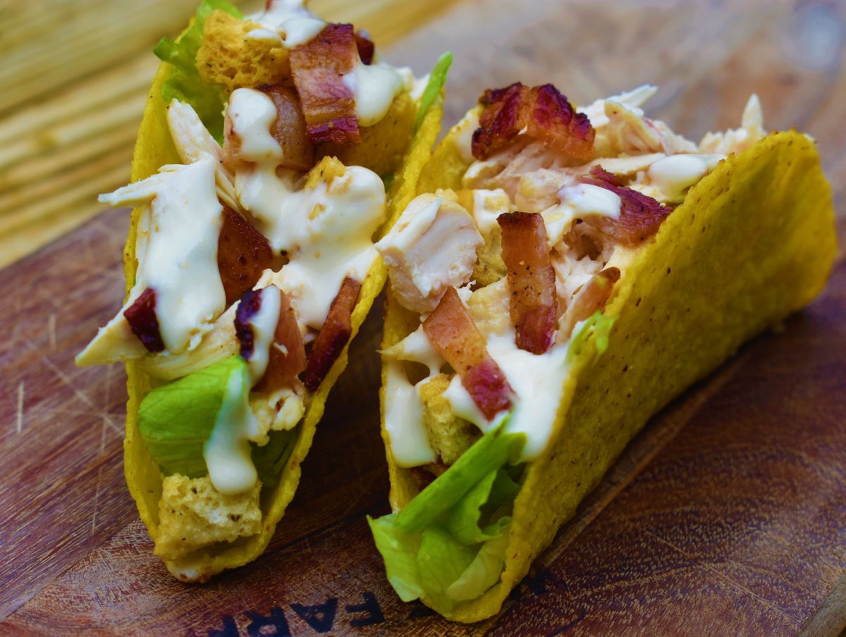 Chicken Caesar Tacos - Swiss Farm Butchers