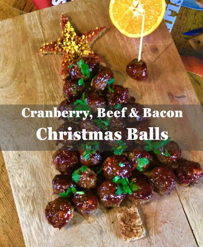 Cranberry, Beef & Bacon Christmas Balls - Swiss Farm Butchers